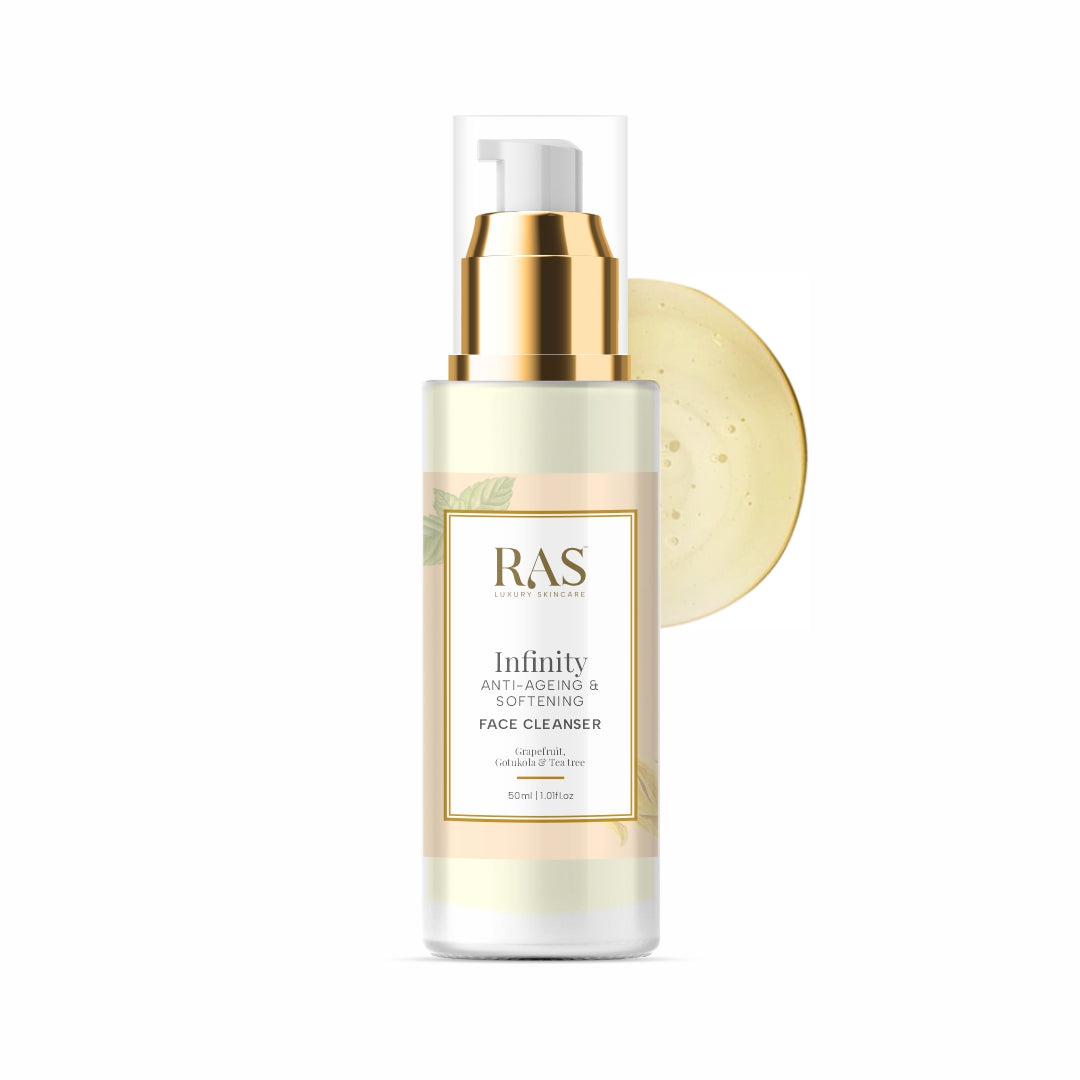 Infinity Anti Ageing Creme Face Wash Cleanser – RAS Luxury Oils
